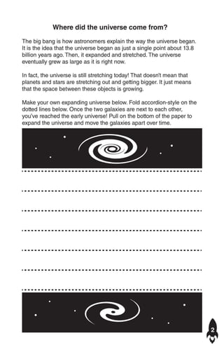 Activity book universe | PDF