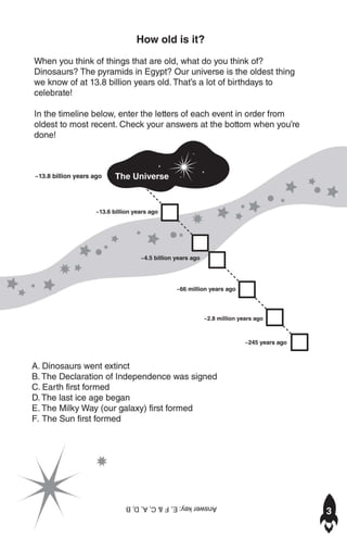 Activity book universe | PDF