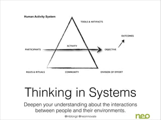Activity Centered Design: By Mike Long | PPT