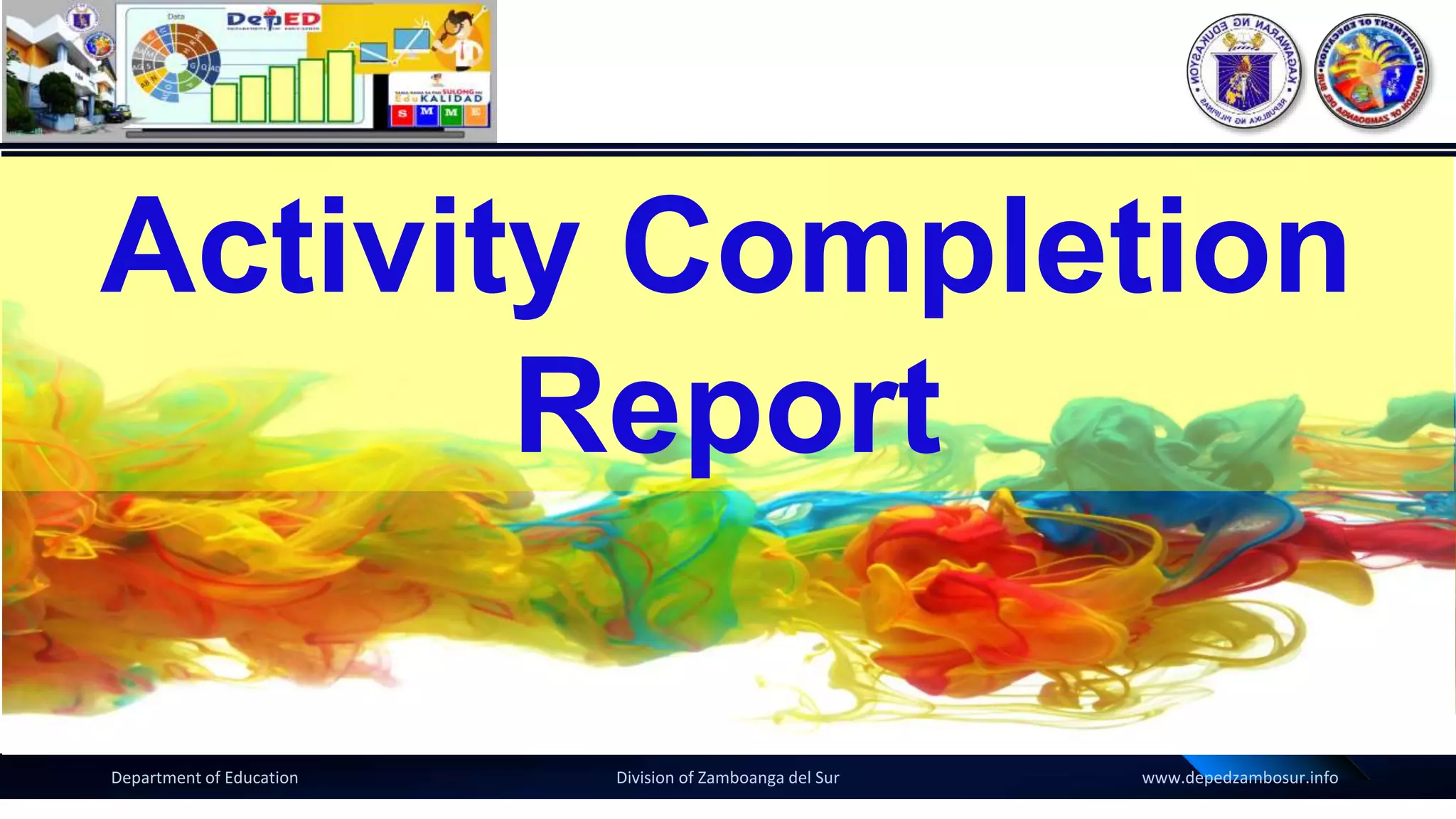 Activity completion-report | PPTX