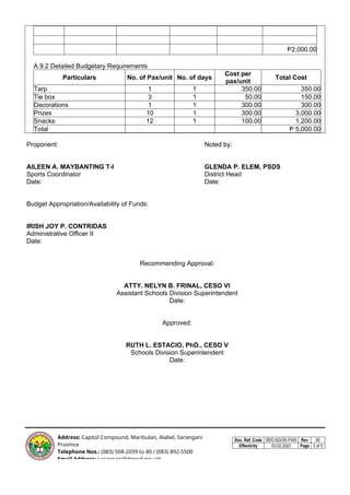 ACTIVITY DESIGN FOR SCHOOL INTRAMURALS... | DOCX