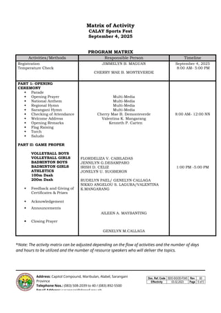 ACTIVITY DESIGN FOR SCHOOL INTRAMURALS... | DOCX
