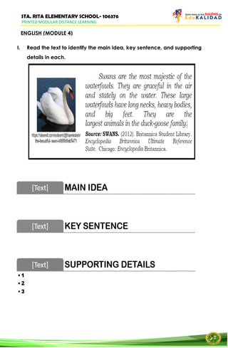 ACTIVITY-SHEET MODULE 1, QUARTER 3 WEEK 4 | PDF