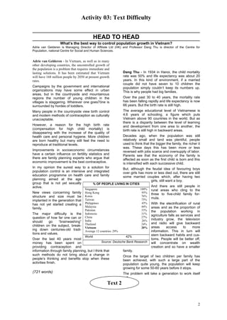 Activity 03 Text Difficulty | PDF