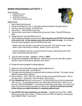 Microsoft Word Processing activity_1-1.1 | DOC
