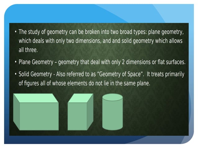 activity 1 power point presentations in geometry | PPT