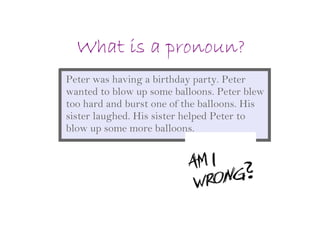 Activity 10: Pronouns | PPT