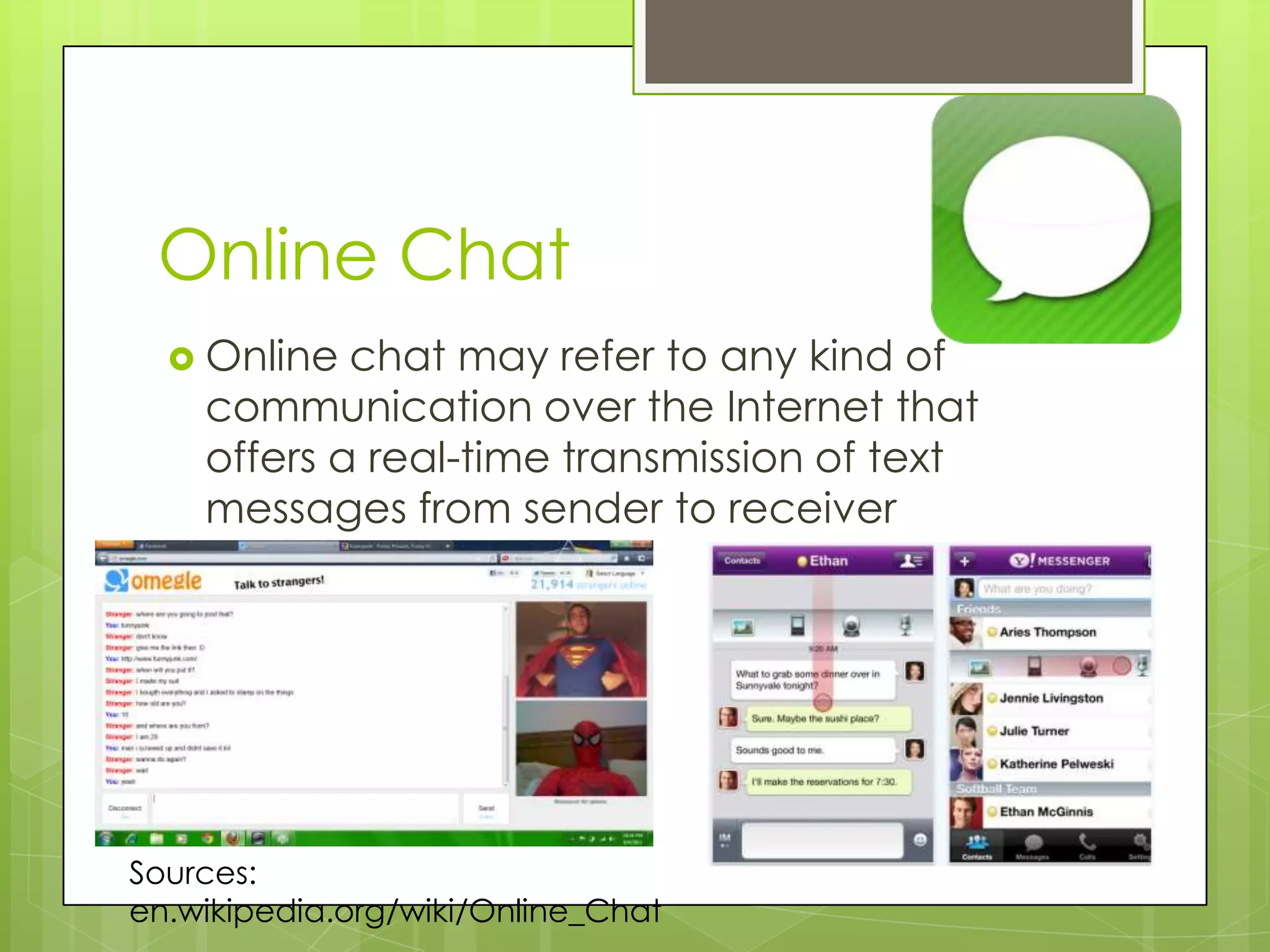 Definition of Internet Terms | PPTX