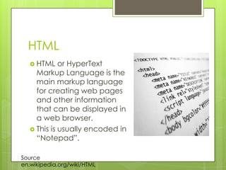 Definition of Internet Terms | PPTX