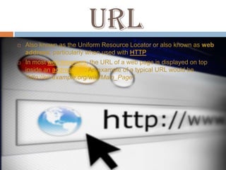 Common Online Terminologies | PPT