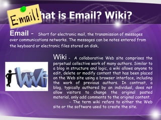 COMMON ONLINE TERMINOLOGIES | PPT