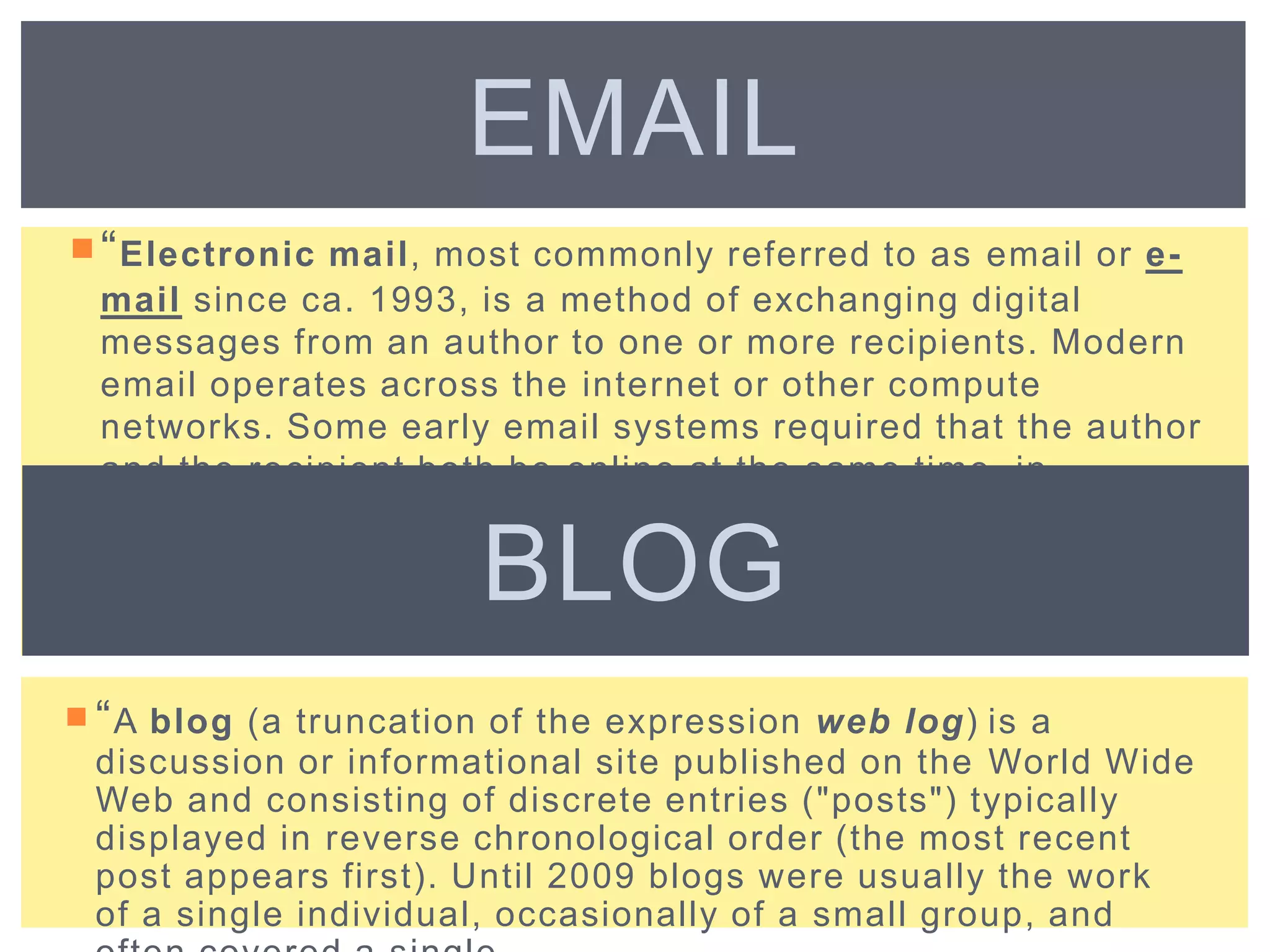 Common Online Terminologies | PPTX