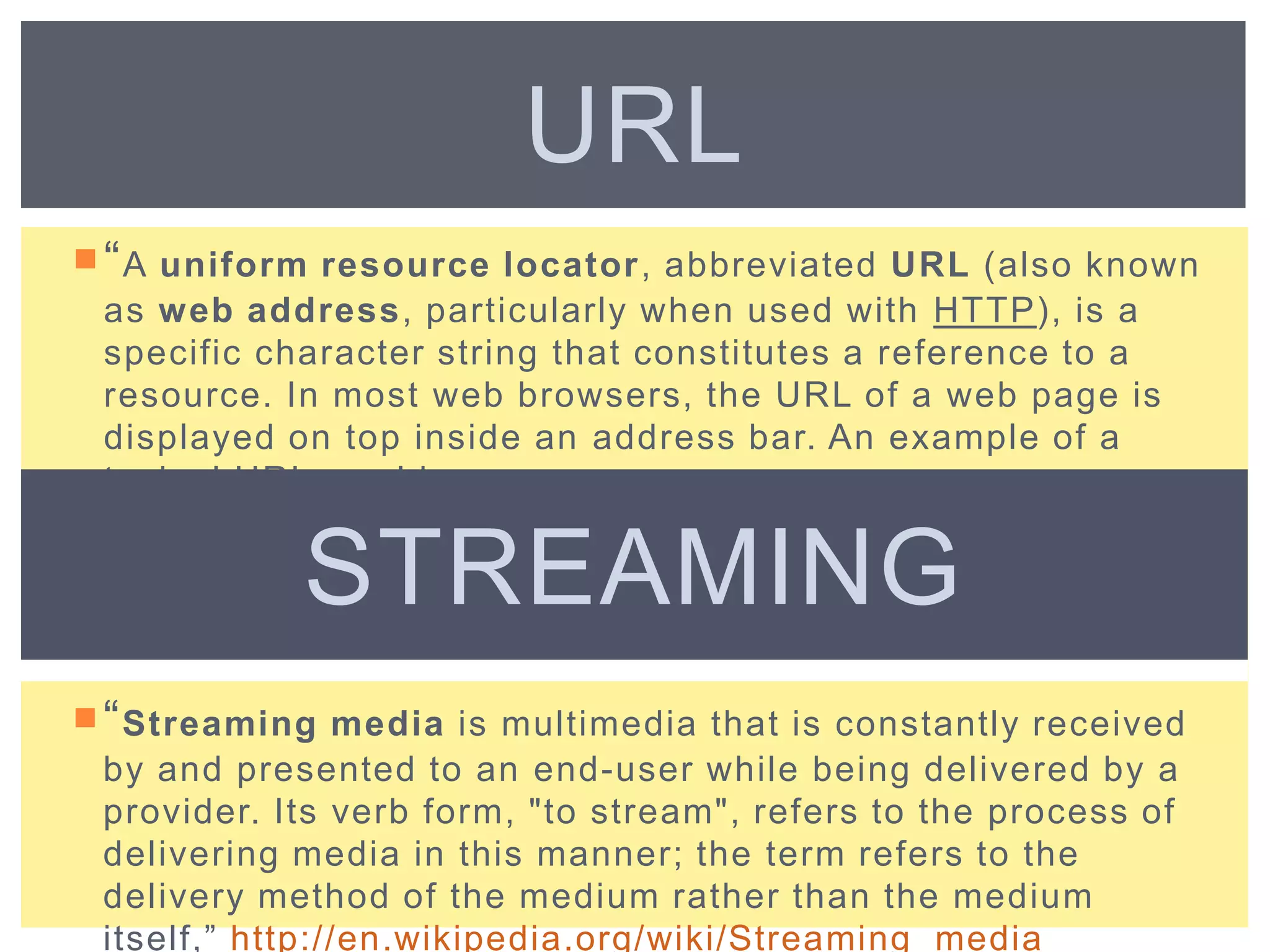 Common Online Terminologies | PPTX