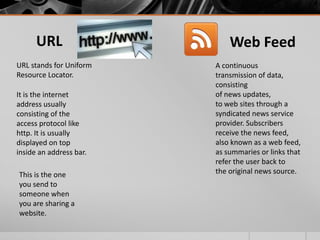 Common Online Terminologies | PPTX