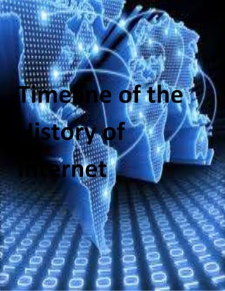 Activity 14 timeline of the history of internet | DOCX