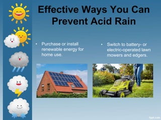 Acid Rain | PPT | Geography | Science