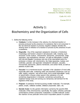 Activity 1 c1 | PDF