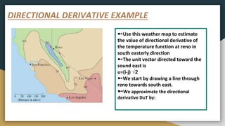 Activity 1 (Directional Derivative and Gradient with minimum 3 ...