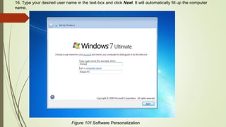 Activity 1 windows 7 installation | PPT