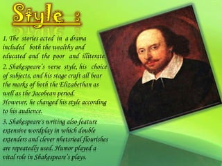 Powerpoint presentation on features of Shakespearean drama | PPTX ...