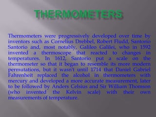 History of Meteorology and Invention of Weather Instruments | PPT