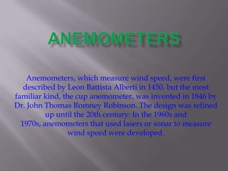 History of Meteorology and Invention of Weather Instruments | PPT