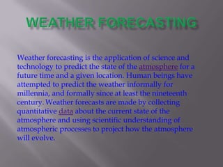 History of Meteorology and Invention of Weather Instruments | PPT