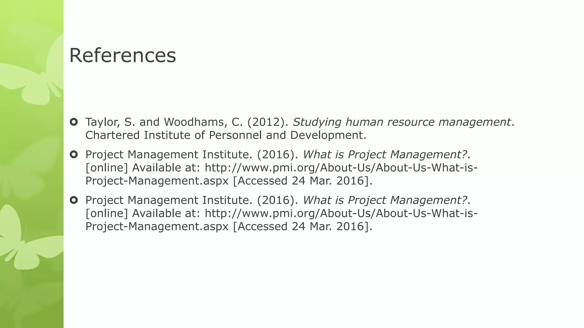 Project Management Steps | PPTX