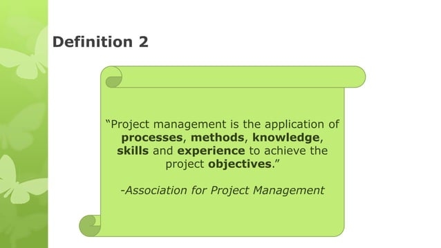 Project Management Steps | PPTX