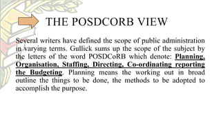 PUBLIC ADMINISTRATION II | PPTX | Political Issues & policy | Politics