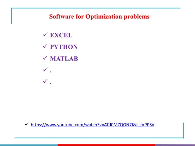 Classification of optimization Techniques | PDF | Computer Software and ...