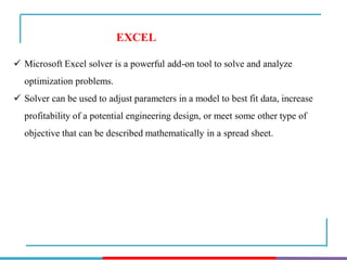 Classification of optimization Techniques | PDF