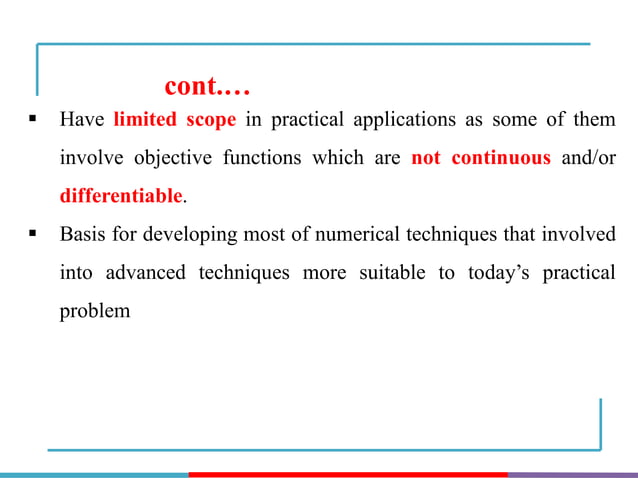Classification of optimization Techniques | PDF | Computer Software and ...
