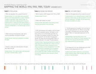 Lesson 9.6 Activity: Mapping the World | PDF