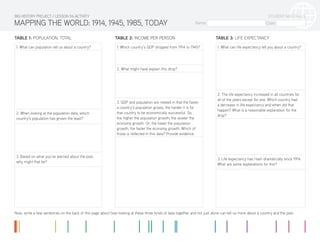 Lesson 9.6 Activity: Mapping the World | PDF