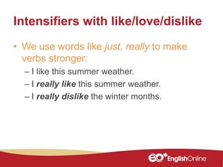 Expressing likes and dislikes | PPTX