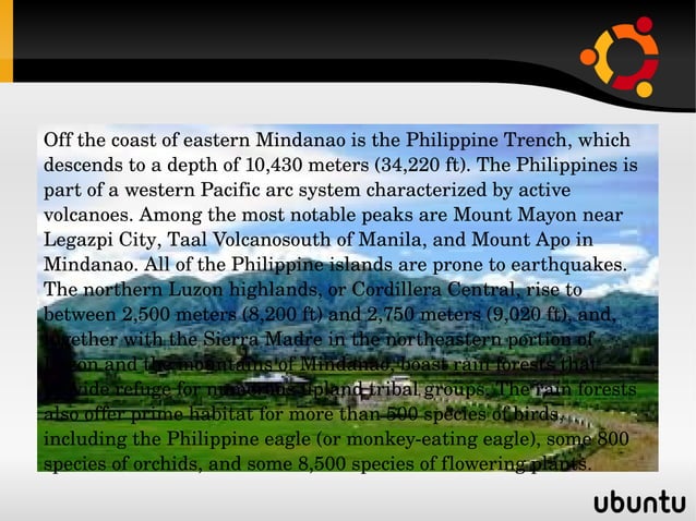 Philippine geography | PPT