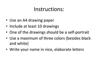 Visual Self-Biography | PPT