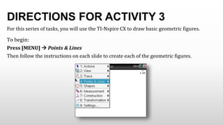 Activity 3 draw basic geometric figures | PPT