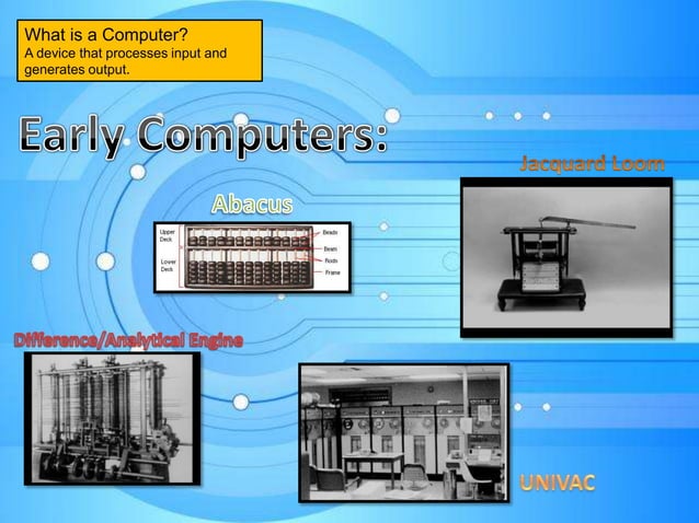 History of Computer | PPTX | Computing | Technology & Computing