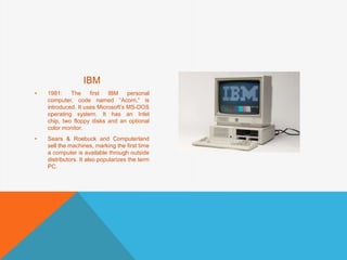 History of Computers | PPTX