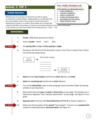 Activity 3 top_5 | PDF