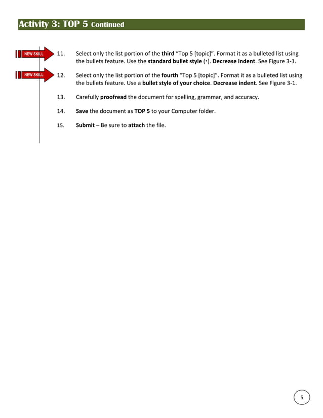 Activity 3 top_5 | PDF