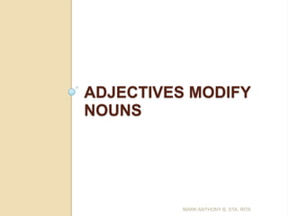 Adjectives | PPT