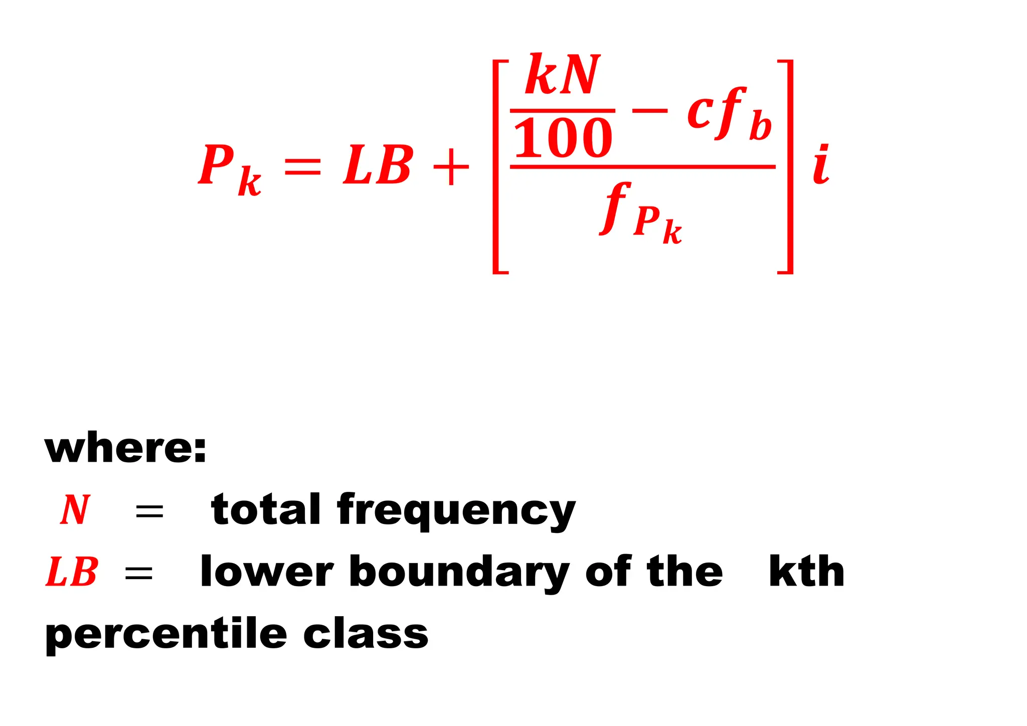 Illustrate measure of position: percentile | DOCX | Educational ...