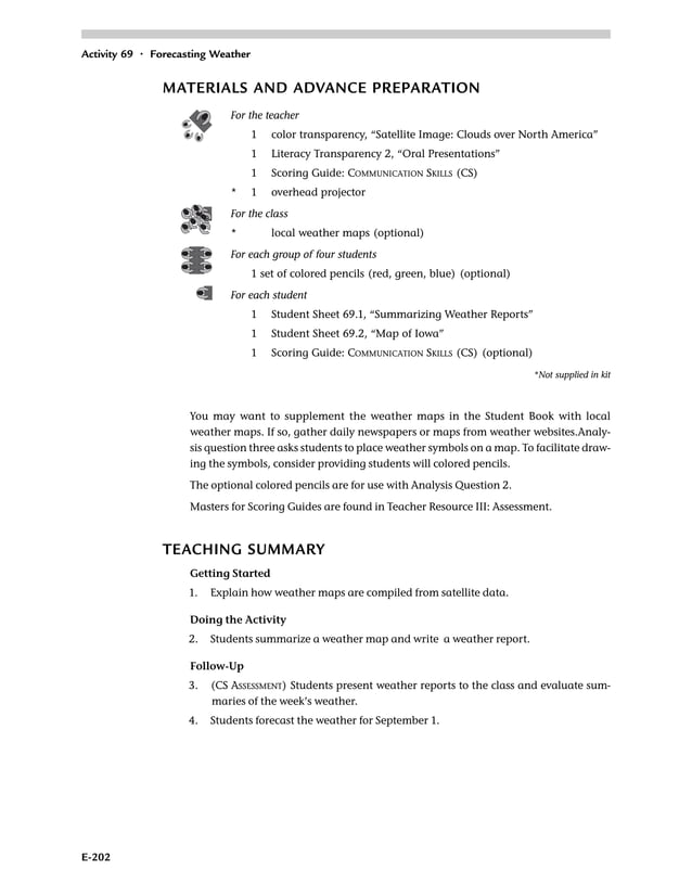 Activity 69 weather amosphere | PDF