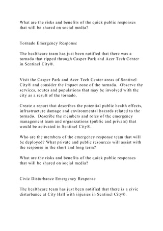 Activity 6Emergency Response Planning Emergency response.docx