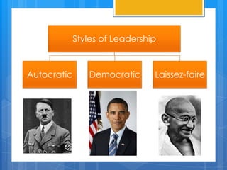 Leadership Styles | PPTX
