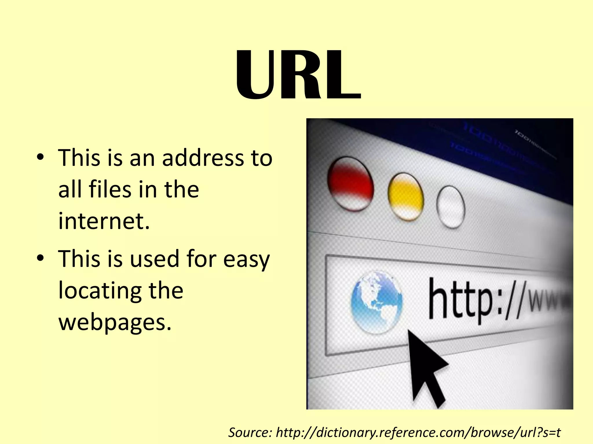 Common Online Terminologies | PPTX