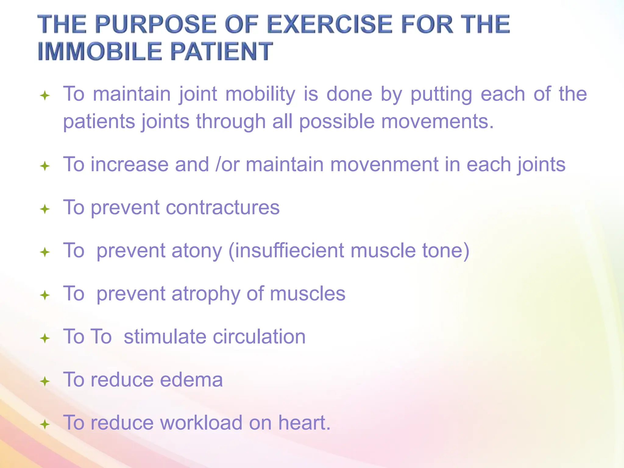 ACTIVITY AND EXERCISE NURSING FOUNDATION OF NURSING | PPTX